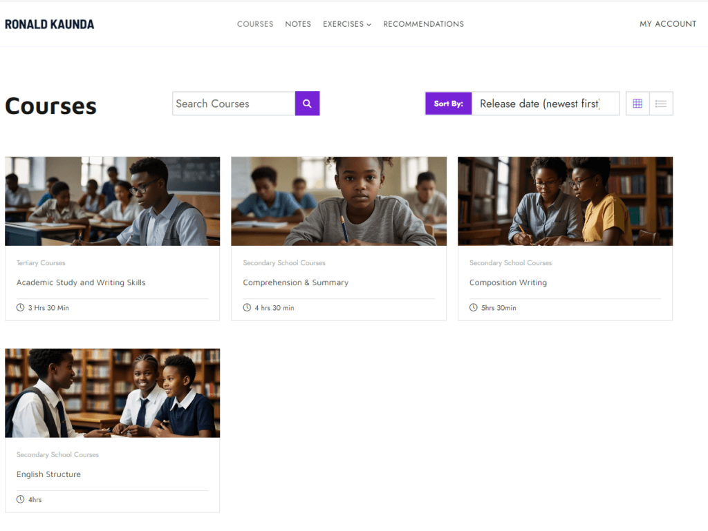 Top 6 Zambian Educational Websites For Primary & Secondary School ...